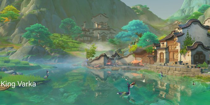 Chenyu vale scenery visual Genshin Impact | HoYoLAB