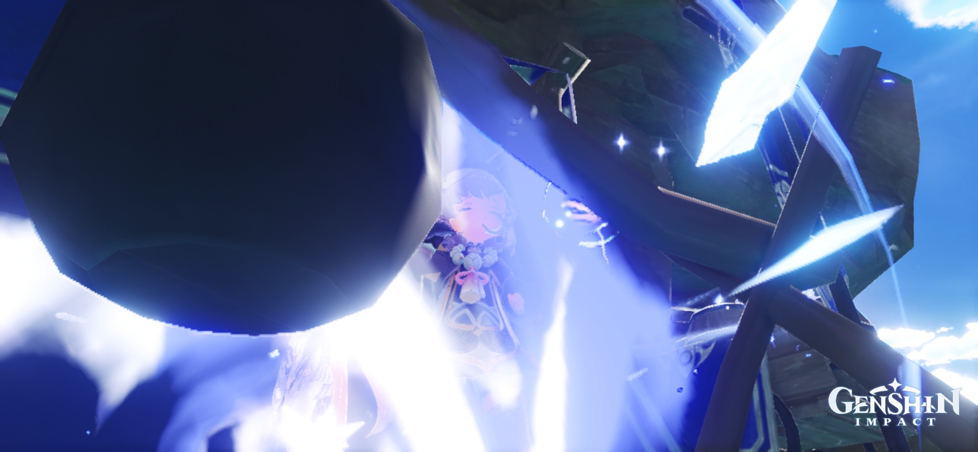 I’m FISHING for Qiqi fan badge Genshin Impact | HoYoLAB