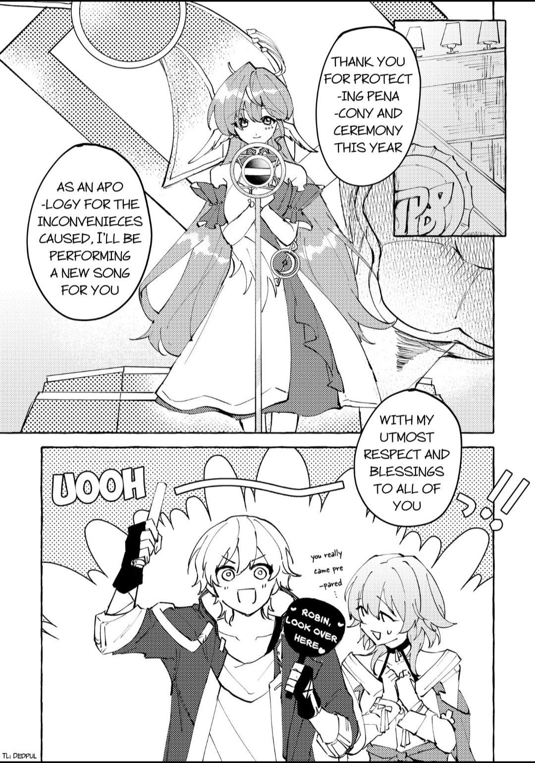 Caelus & Robin - I will see you again Honkai: Star Rail | HoYoLAB