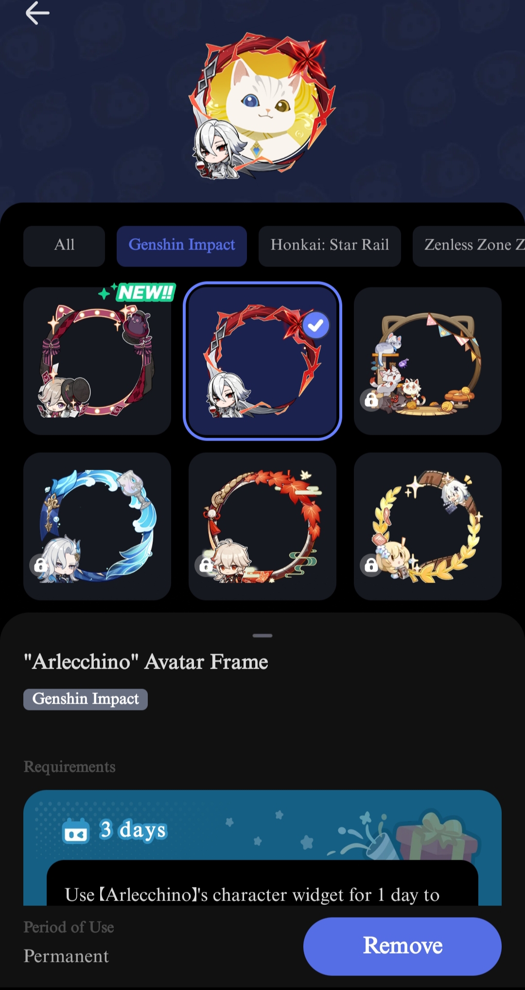 I got Father's border!! Genshin Impact | HoYoLAB