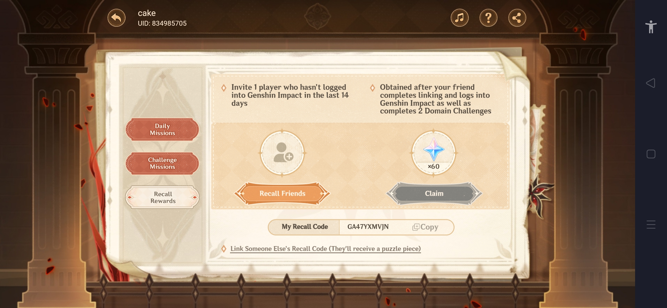 I scrach your back you scratch mine Genshin Impact | HoYoLAB