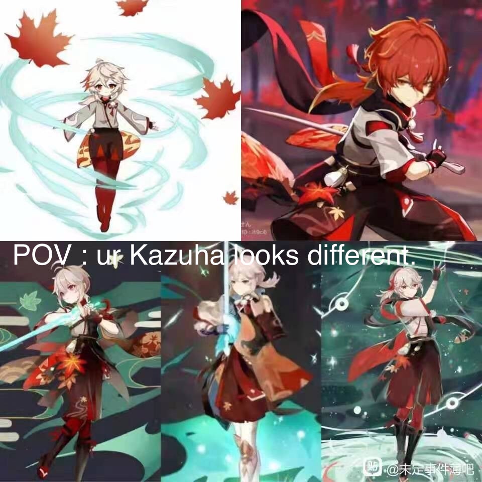 Your Kazuha looks different…💀 Genshin Impact | HoYoLAB