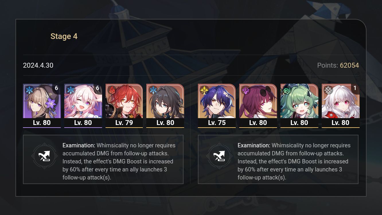 Follow up attack focus Pure Fiction Honkai: Star Rail | HoYoLAB