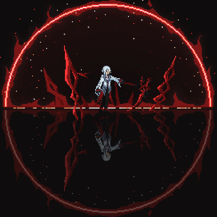 Daily Genshin Pixel-Art - Arlecchino Genshin Impact | HoYoLAB