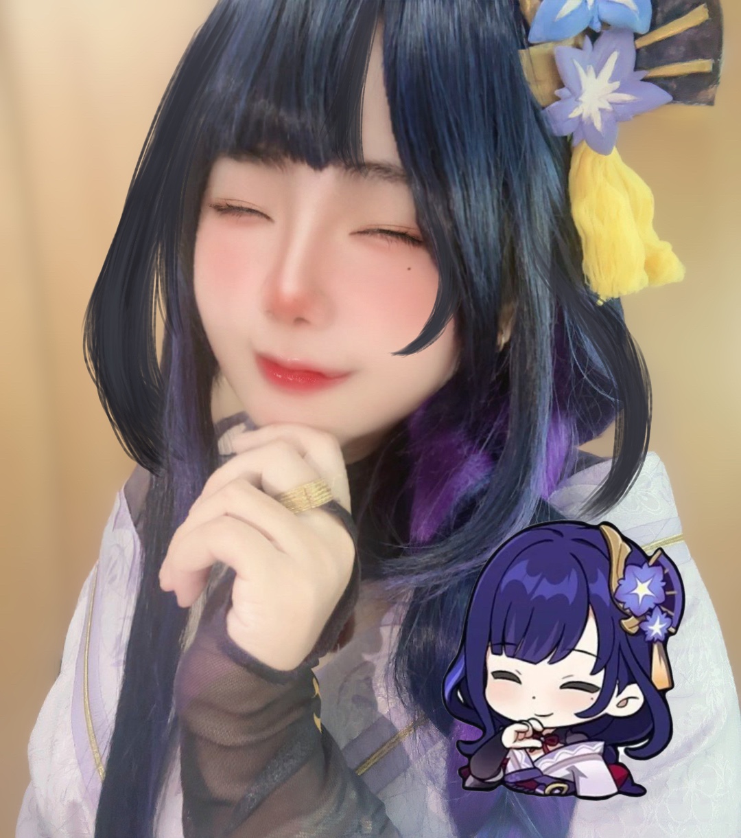 Raiden Ei smile Genshin Impact | HoYoLAB