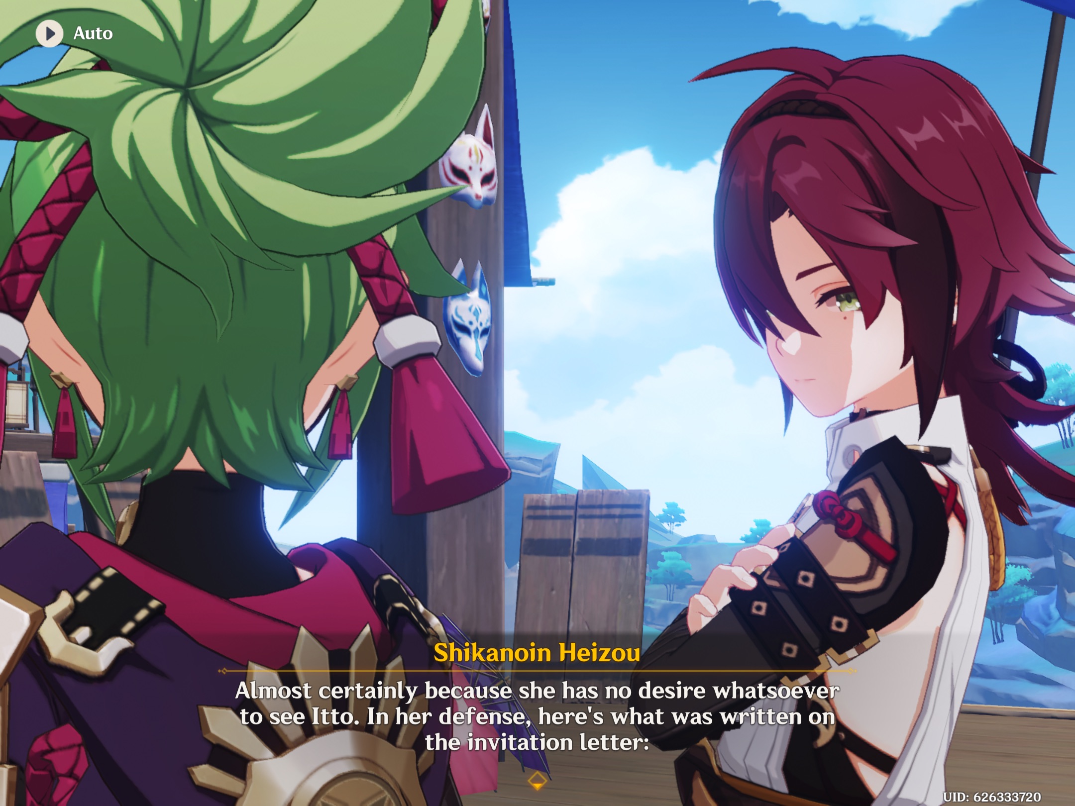 Heizou Event Screenshots Genshin Impact | HoYoLAB