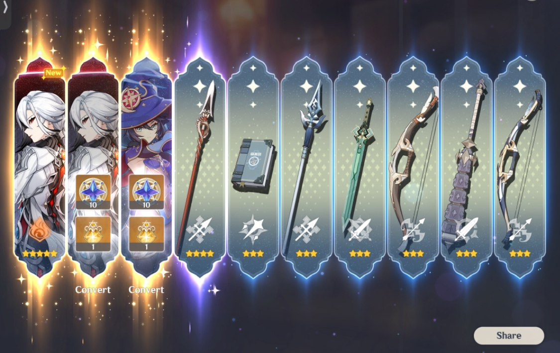 Triple five star!!!! Genshin Impact | HoYoLAB