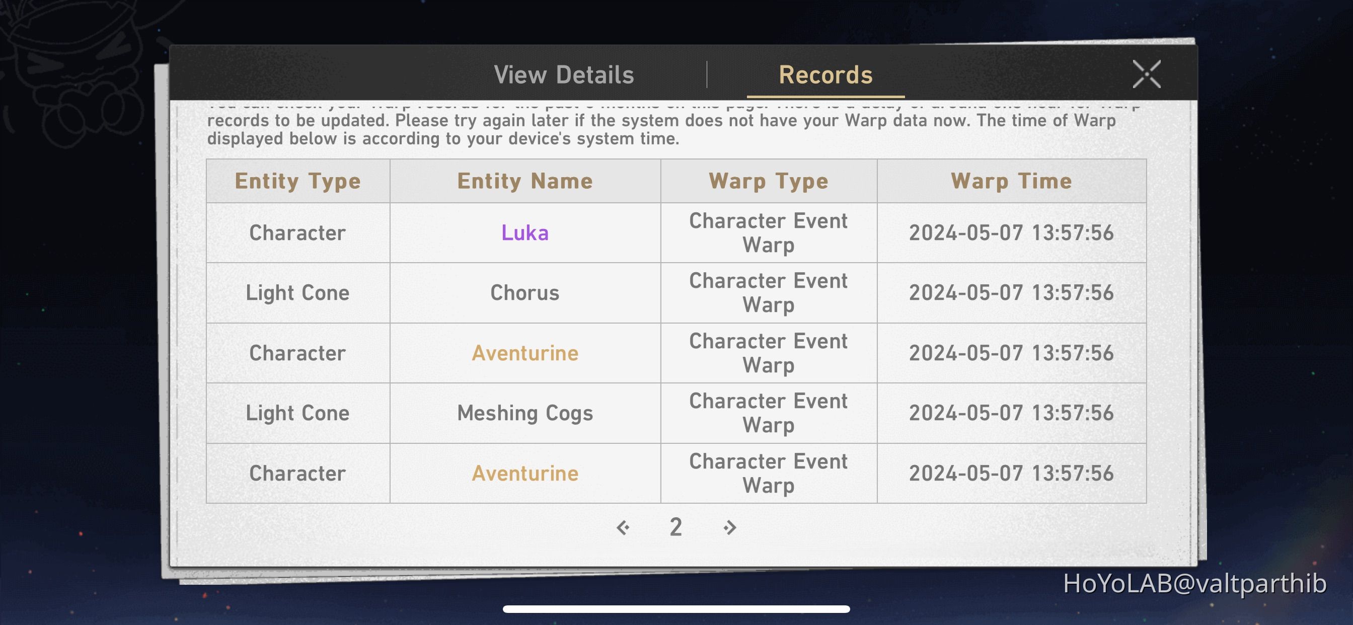 2.1 HSR Last day Pull Last 12 Hours Honkai: Star Rail | HoYoLAB