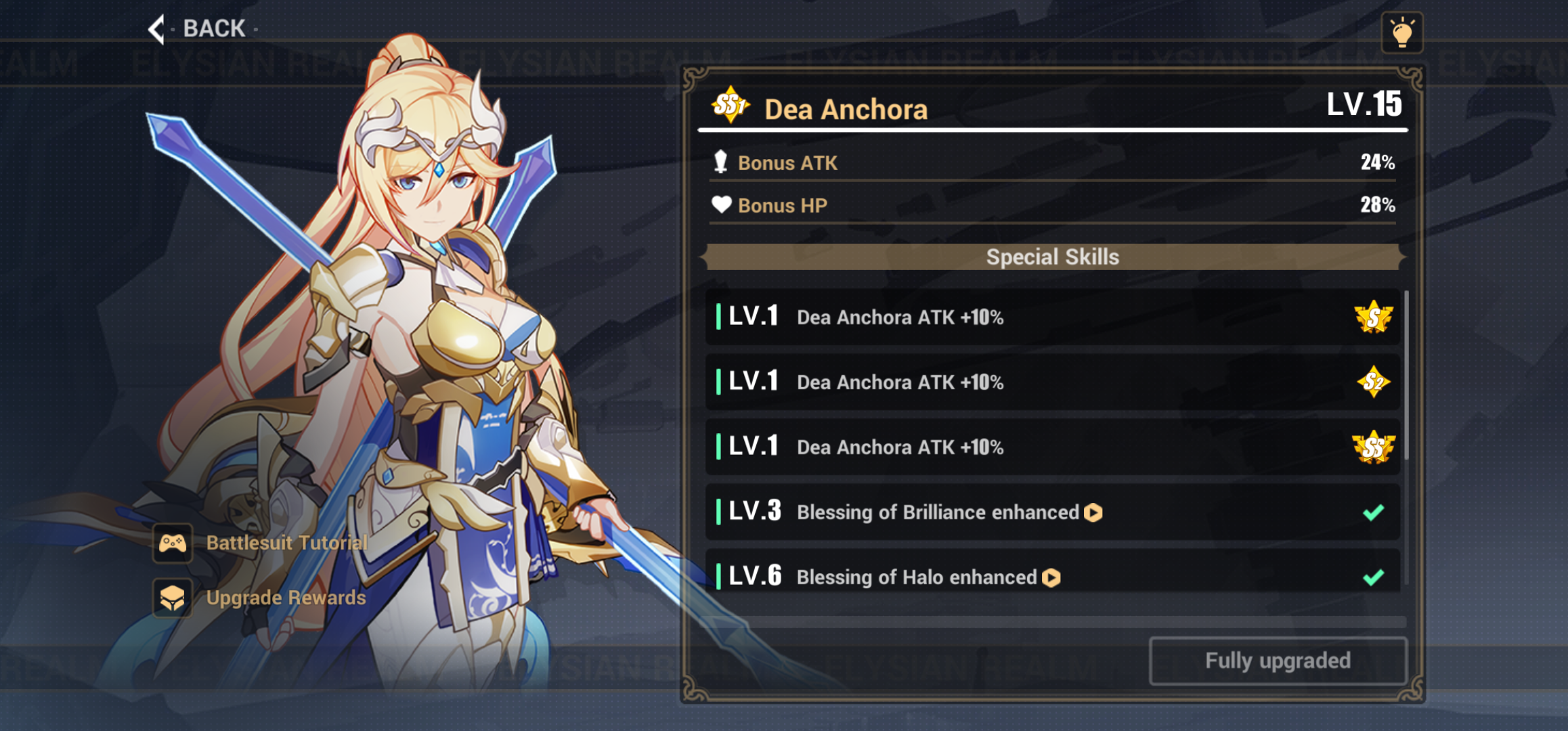 Elysian Realm Character Guide (Dea Anchora) Honkai Impact 3rd | HoYoLAB