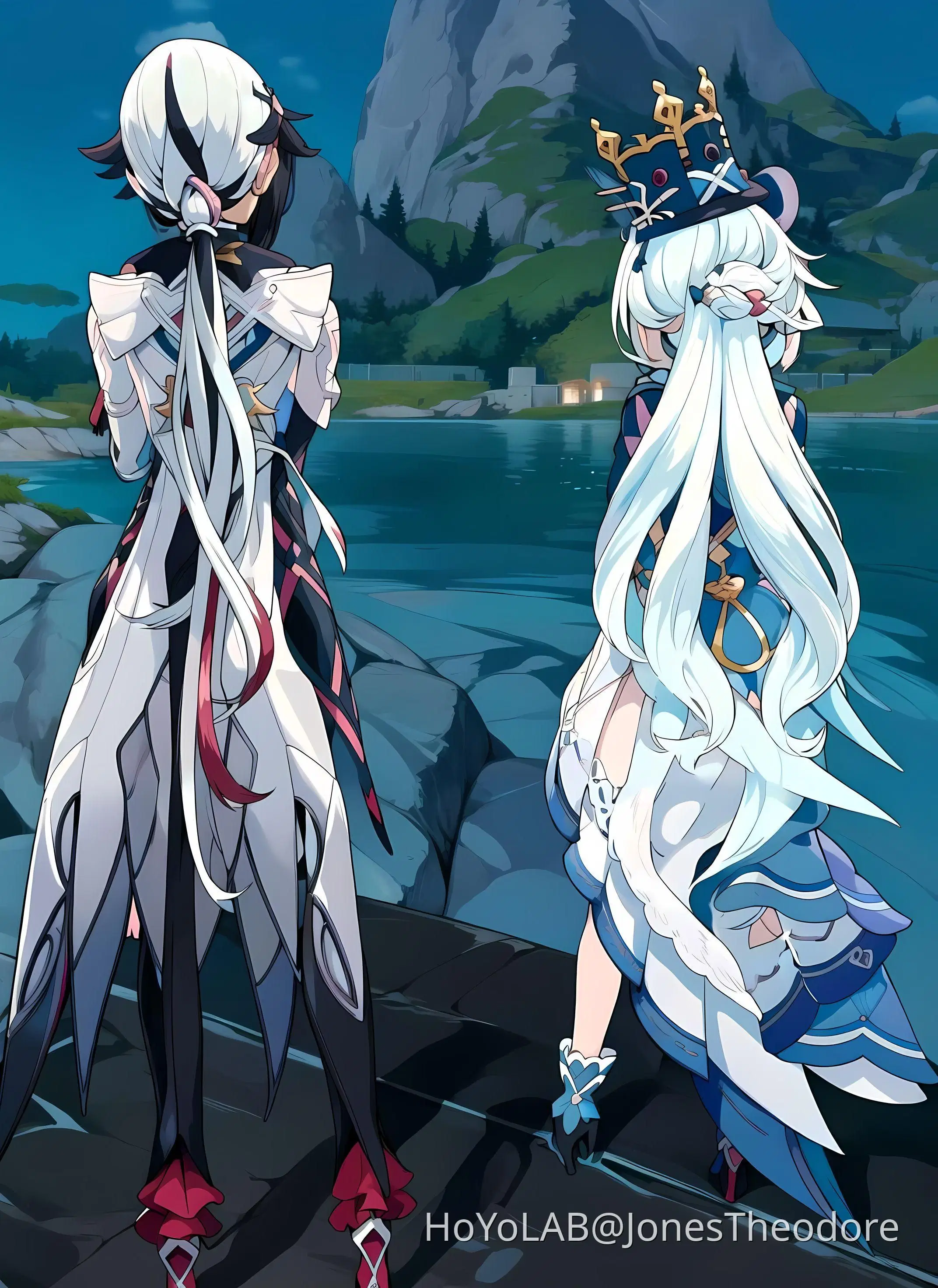 Ghibli Studios Arlecchino & Furnia Genshin Impact | HoYoLAB