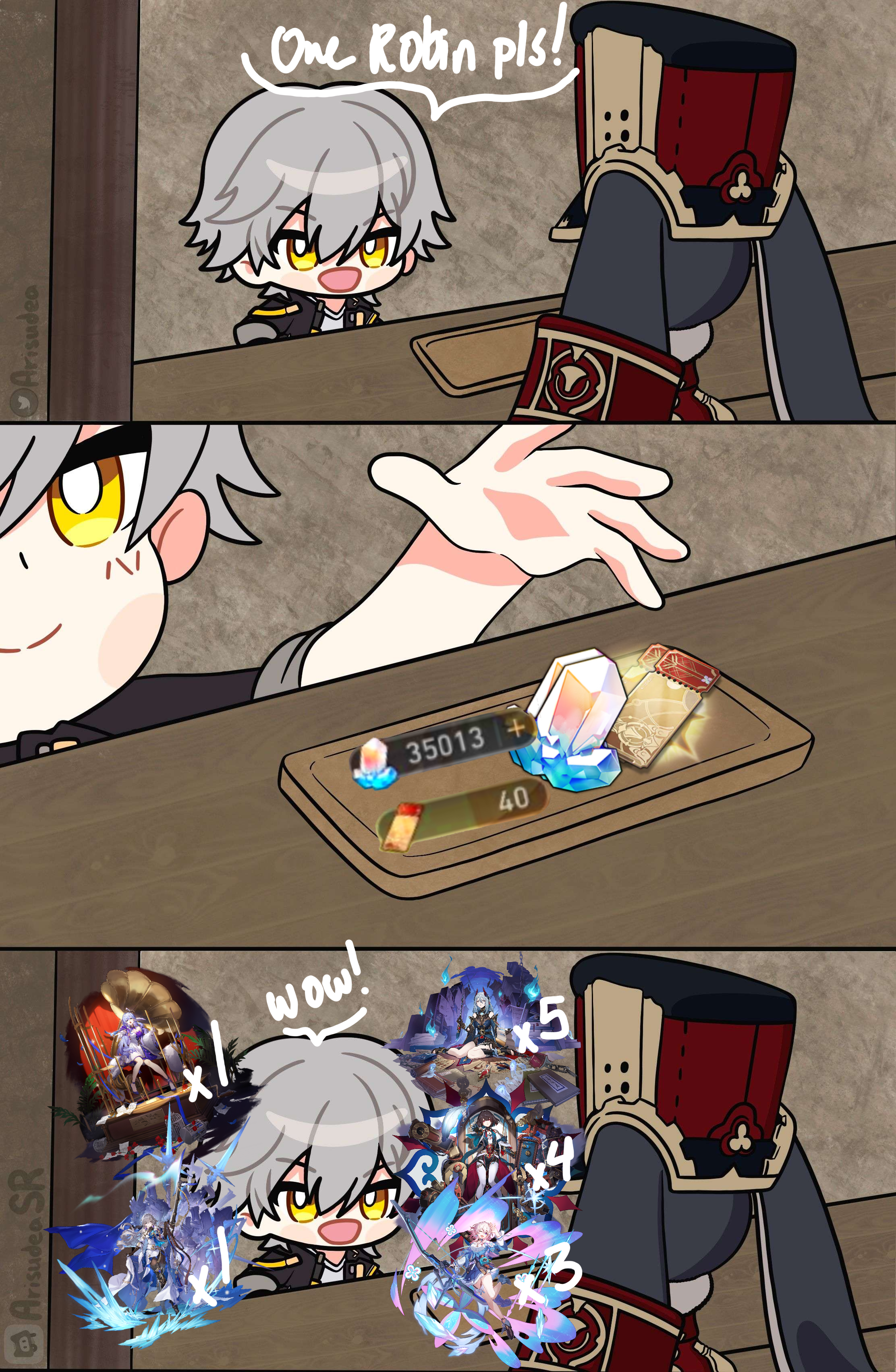 How my Robin pull went... Honkai: Star Rail | HoYoLAB