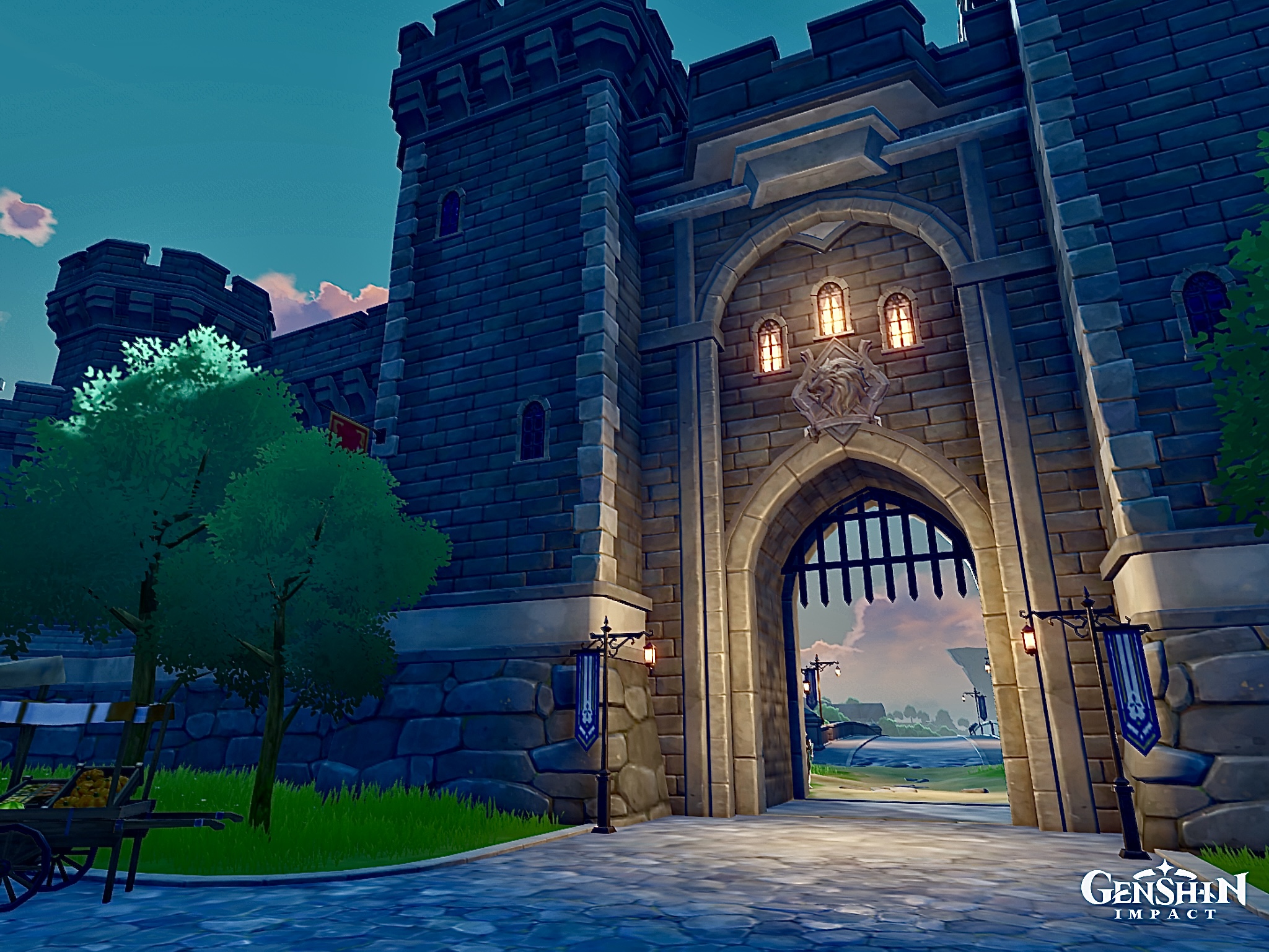 The gates of Mondstadt Genshin Impact | HoYoLAB