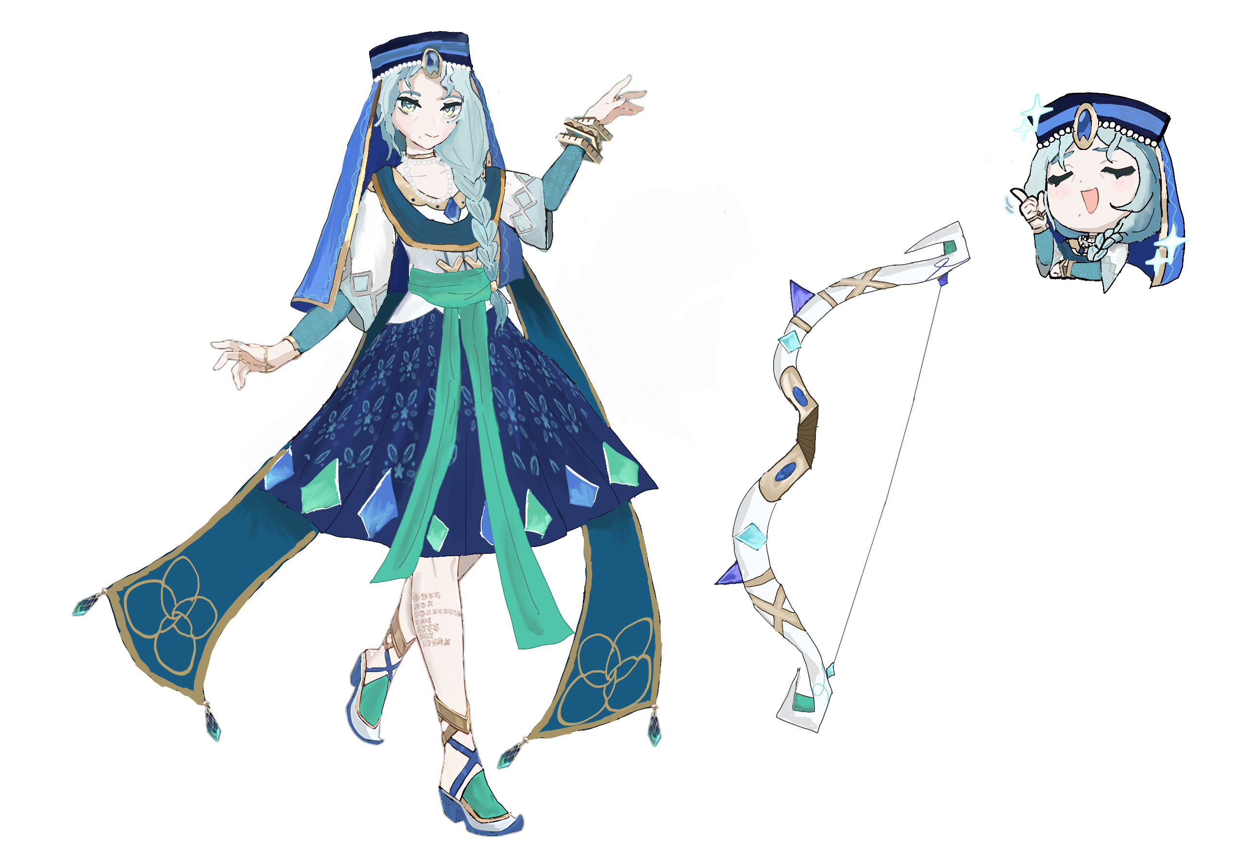 Faruzan redesign Genshin Impact | HoYoLAB
