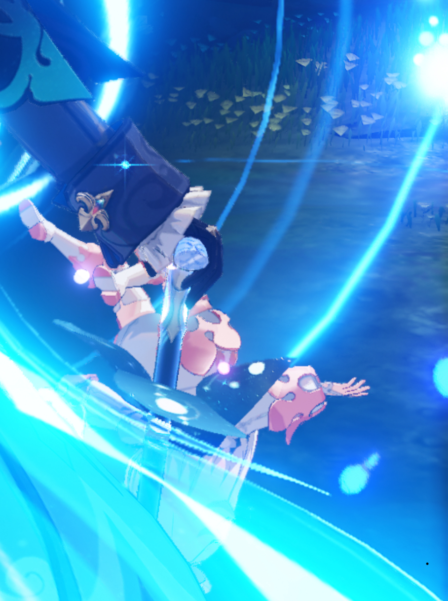 Paimon is either doing a backflip or falling Genshin Impact | HoYoLAB