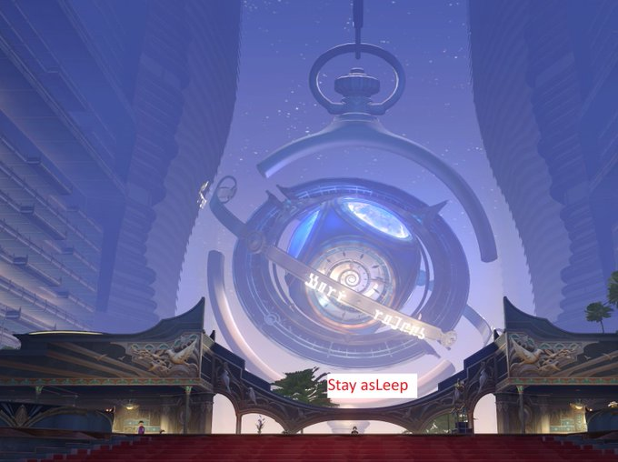 As a general rule from the Inception, if you see the Penrose staircase ...