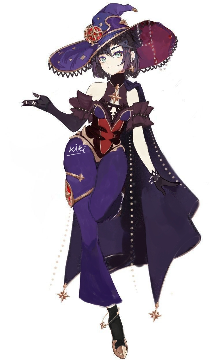 Mona redesign or could be skin!! Genshin Impact | HoYoLAB