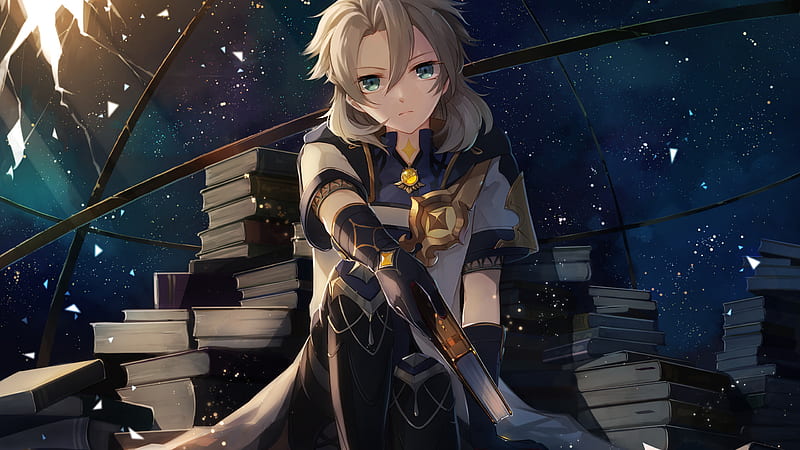 Albedo, Chief alchemist, The Chalk Prince Genshin Impact | HoYoLAB