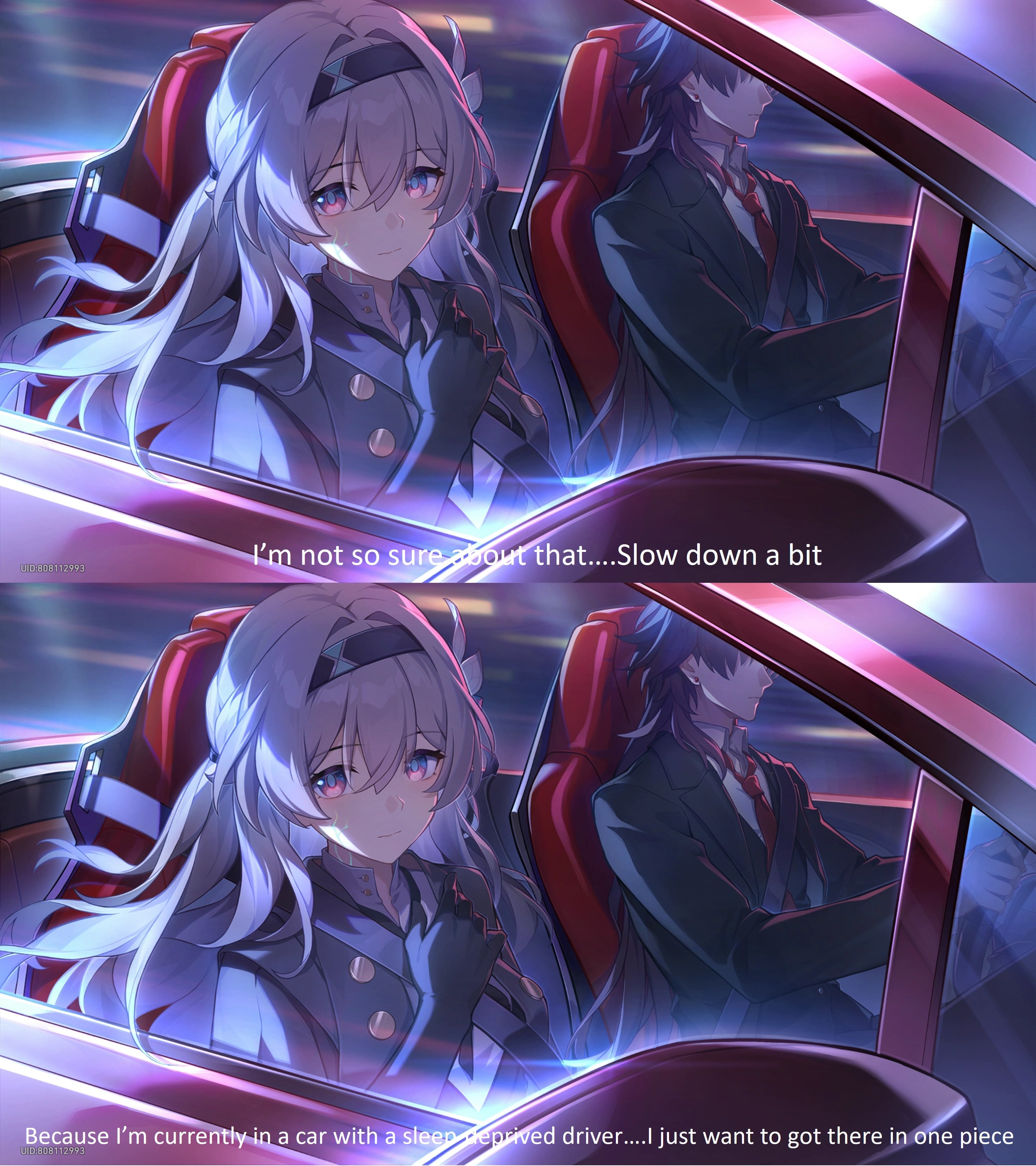 Warning message to driver.. Honkai: Star Rail | HoYoLAB