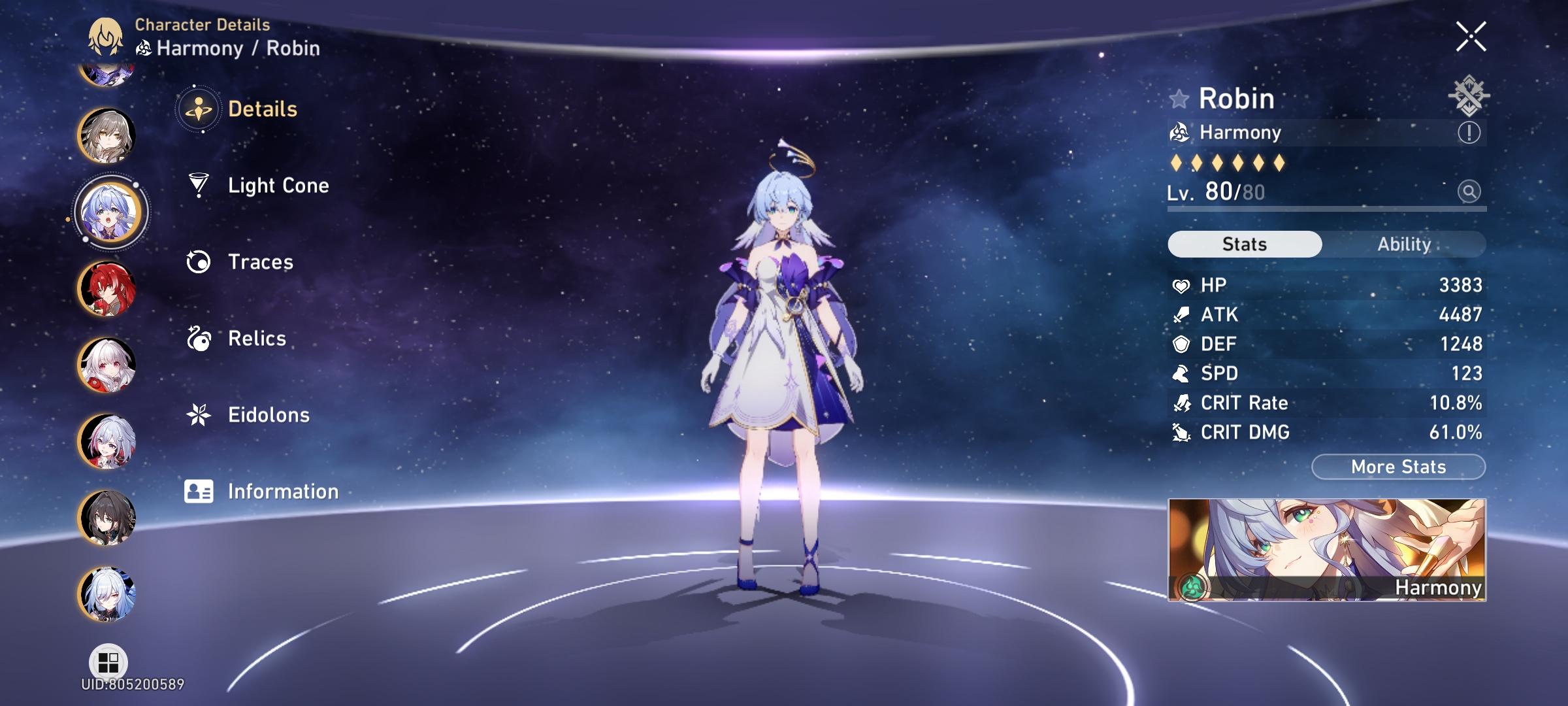 Day 1 Robin build. thoughts? Honkai: Star Rail | HoYoLAB