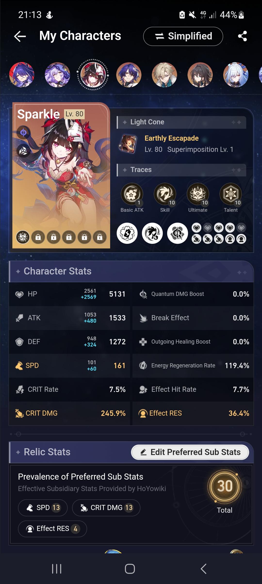 a perfectly normal sparkle build Honkai: Star Rail | HoYoLAB