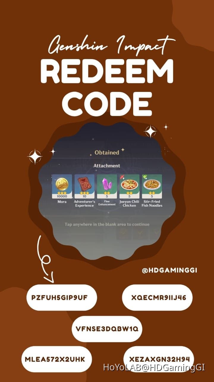 Genshin Impact Redeem Code Genshin Impact | HoYoLAB