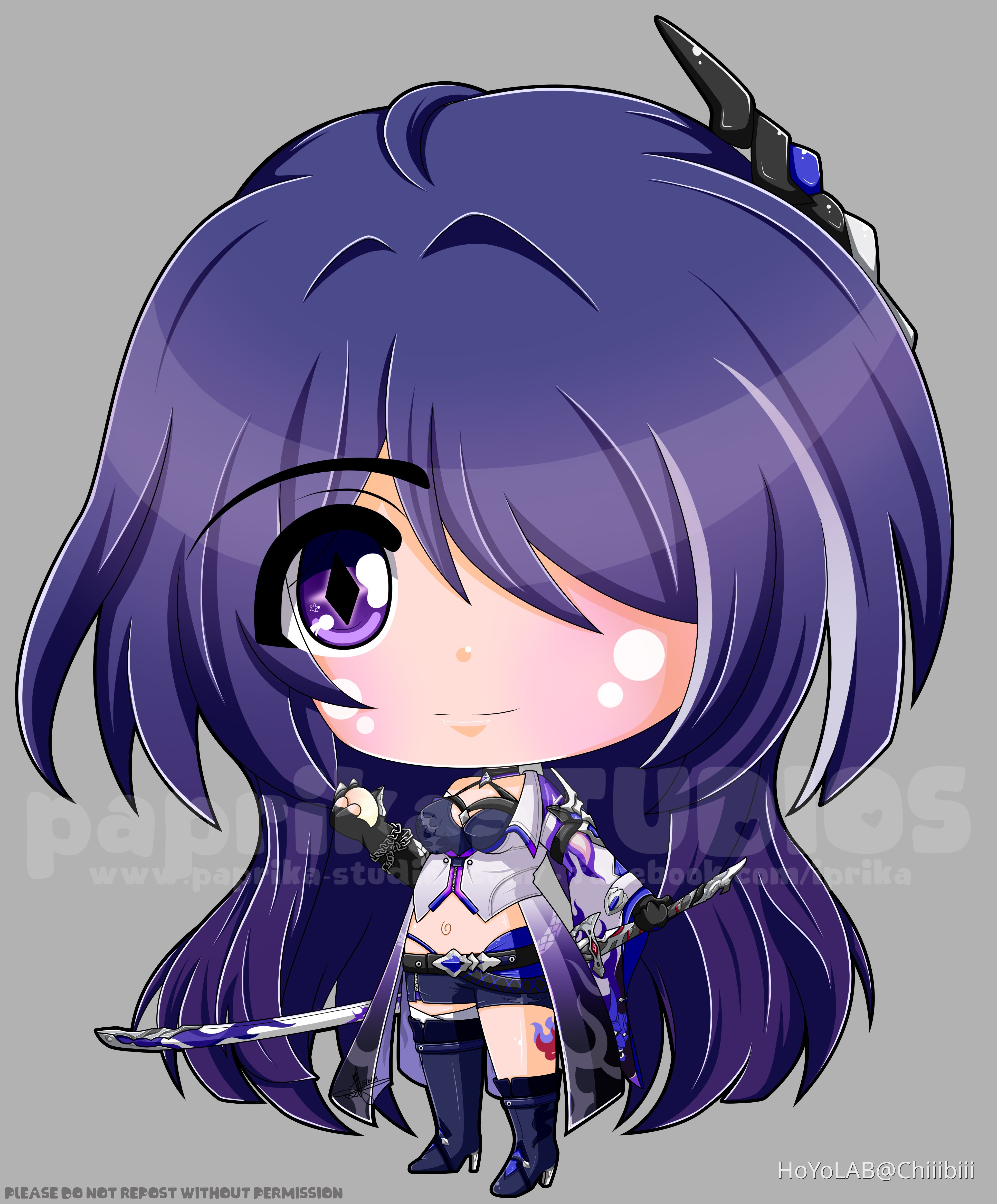 Chibi Acheron Honkai: Star Rail | HoYoLAB