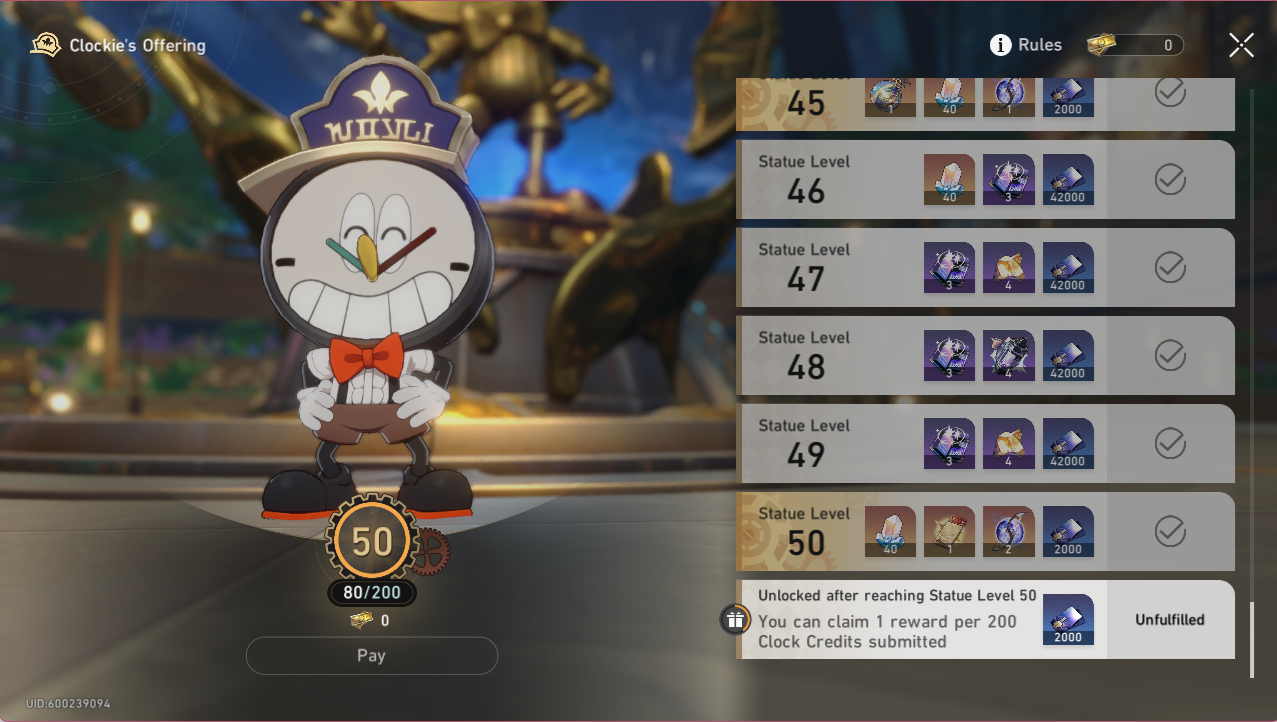 Clockie Statue. 50. Honkai: Star Rail | HoYoLAB