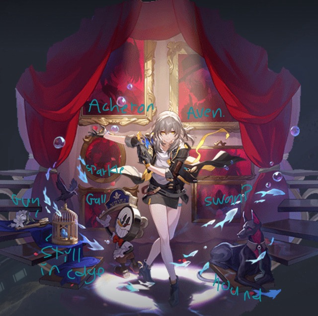 Things I noticed on the splash art (read desc) Honkai: Star Rail | HoYoLAB