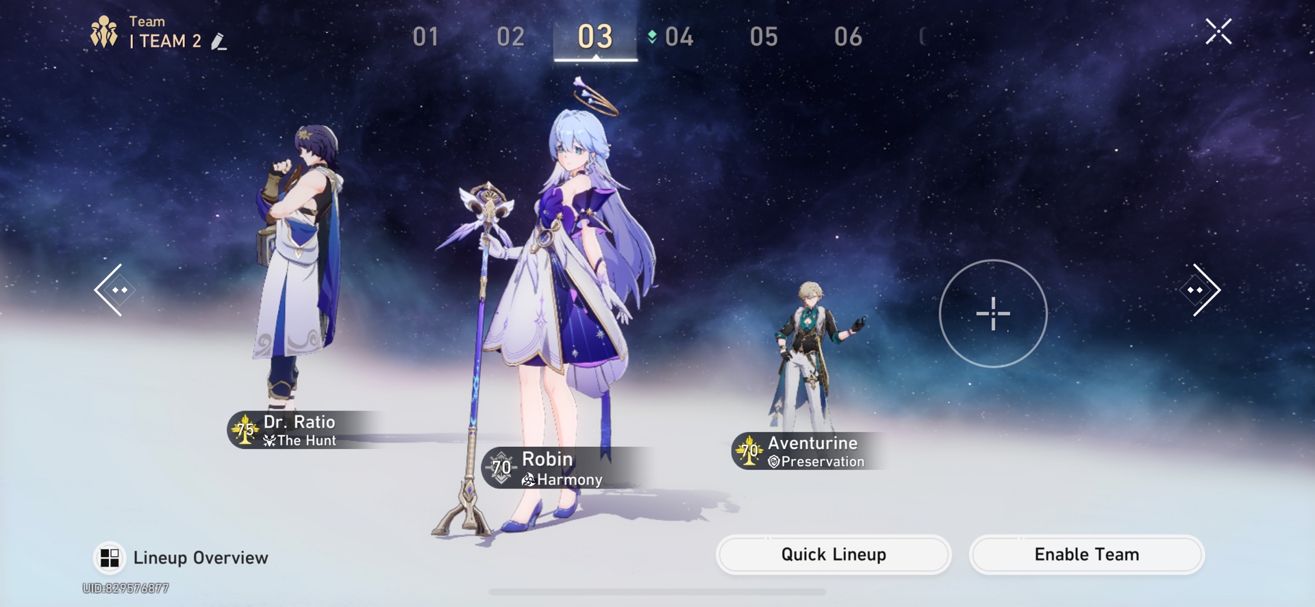 I don’t have topaz .. so who should I use? For robin team Honkai: Star ...