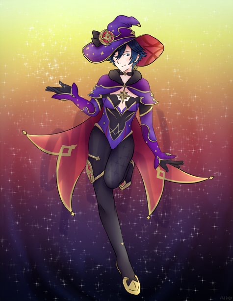 Genderbent Mona~ Genshin Impact | HoYoLAB