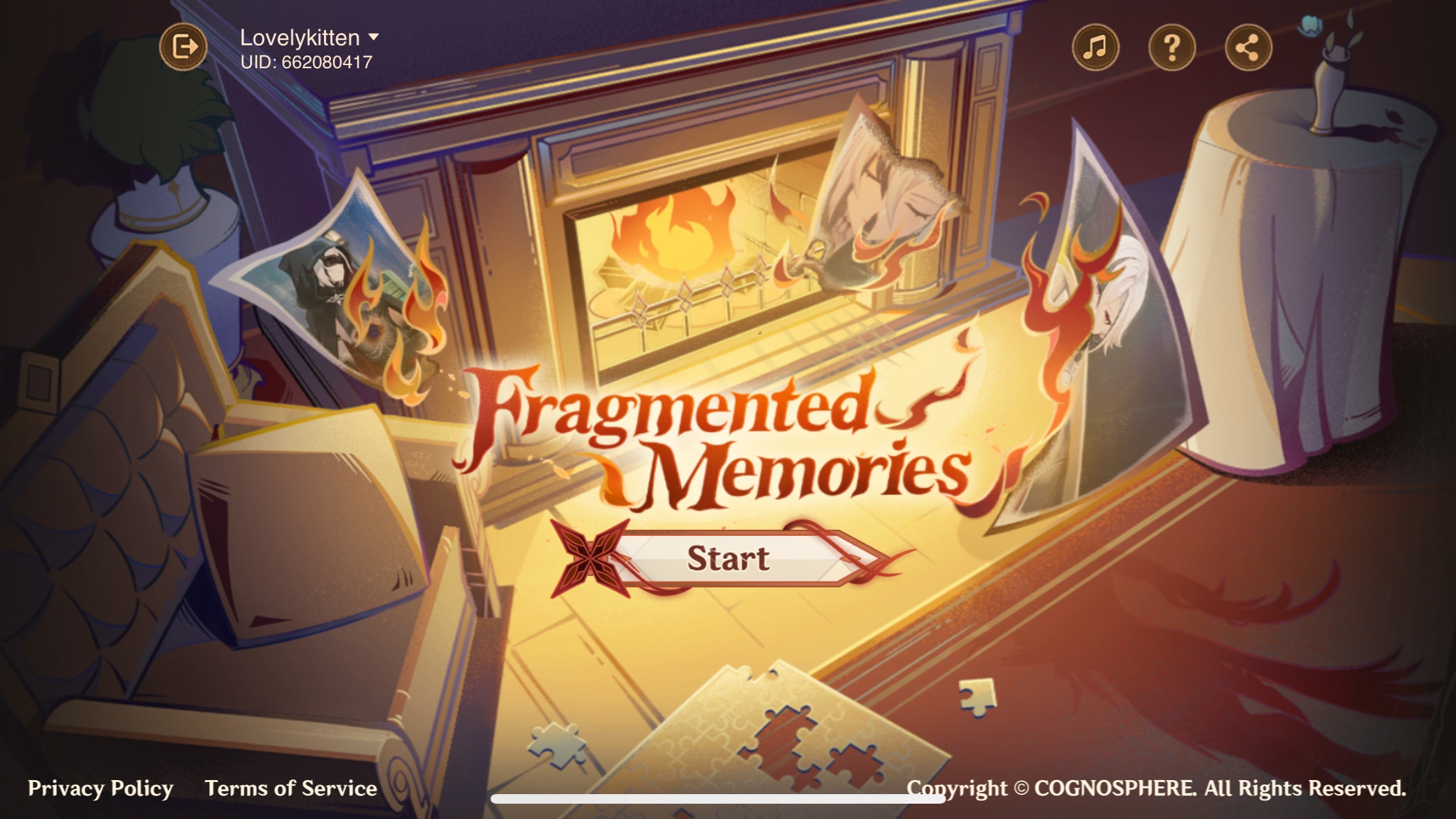 Fragmented Memories Web Event done Genshin Impact | HoYoLAB