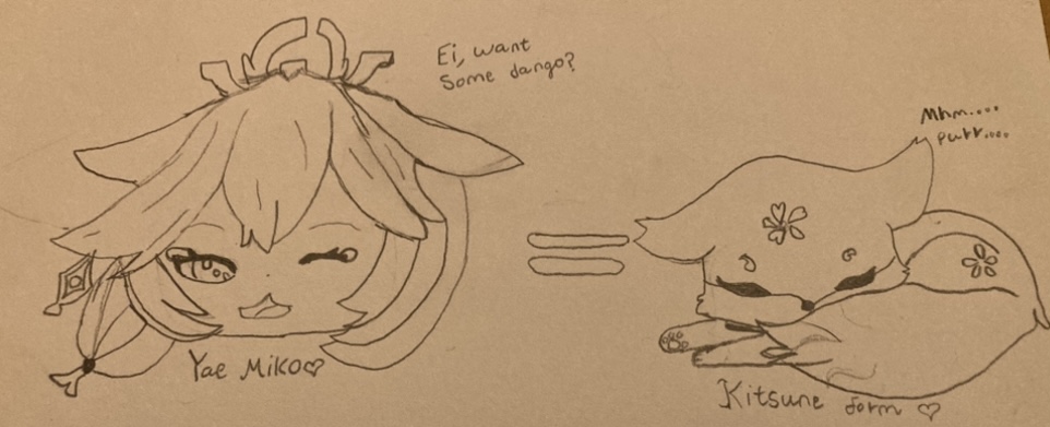 Yae Miko = Kitsune Genshin Impact | HoYoLAB