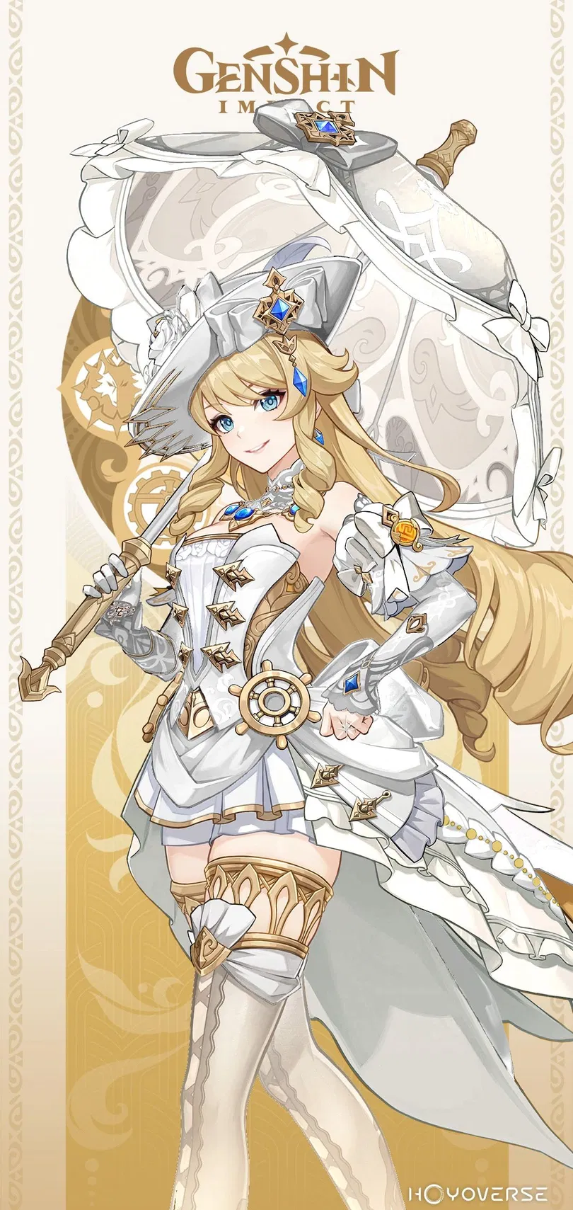A white navia skin would be so pretty Genshin Impact | HoYoLAB