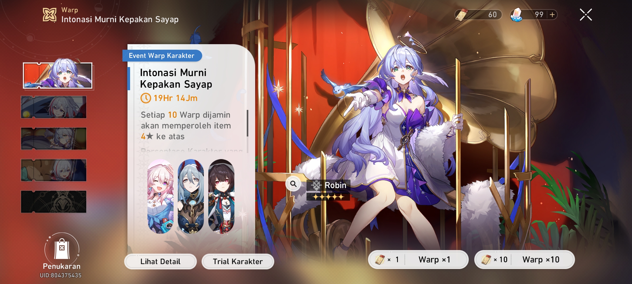 Day 2 menabung untuk Sunday (kalo ada) Honkai: Star Rail | HoYoLAB