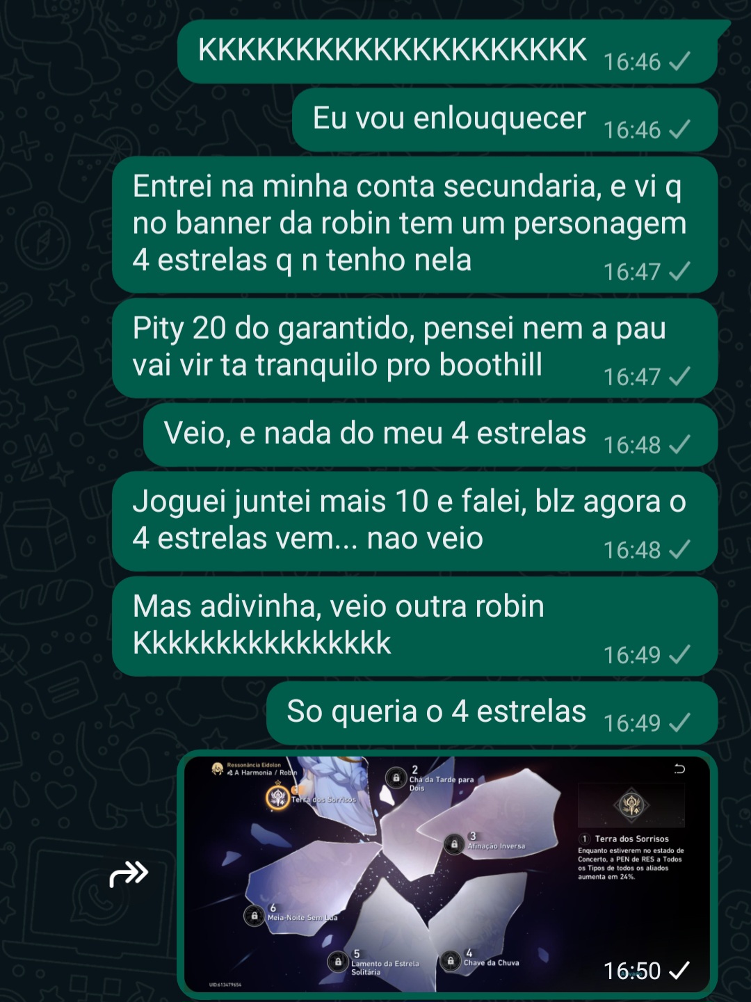 Nunca mais atiro por 4 estrelas Honkai: Star Rail | HoYoLAB