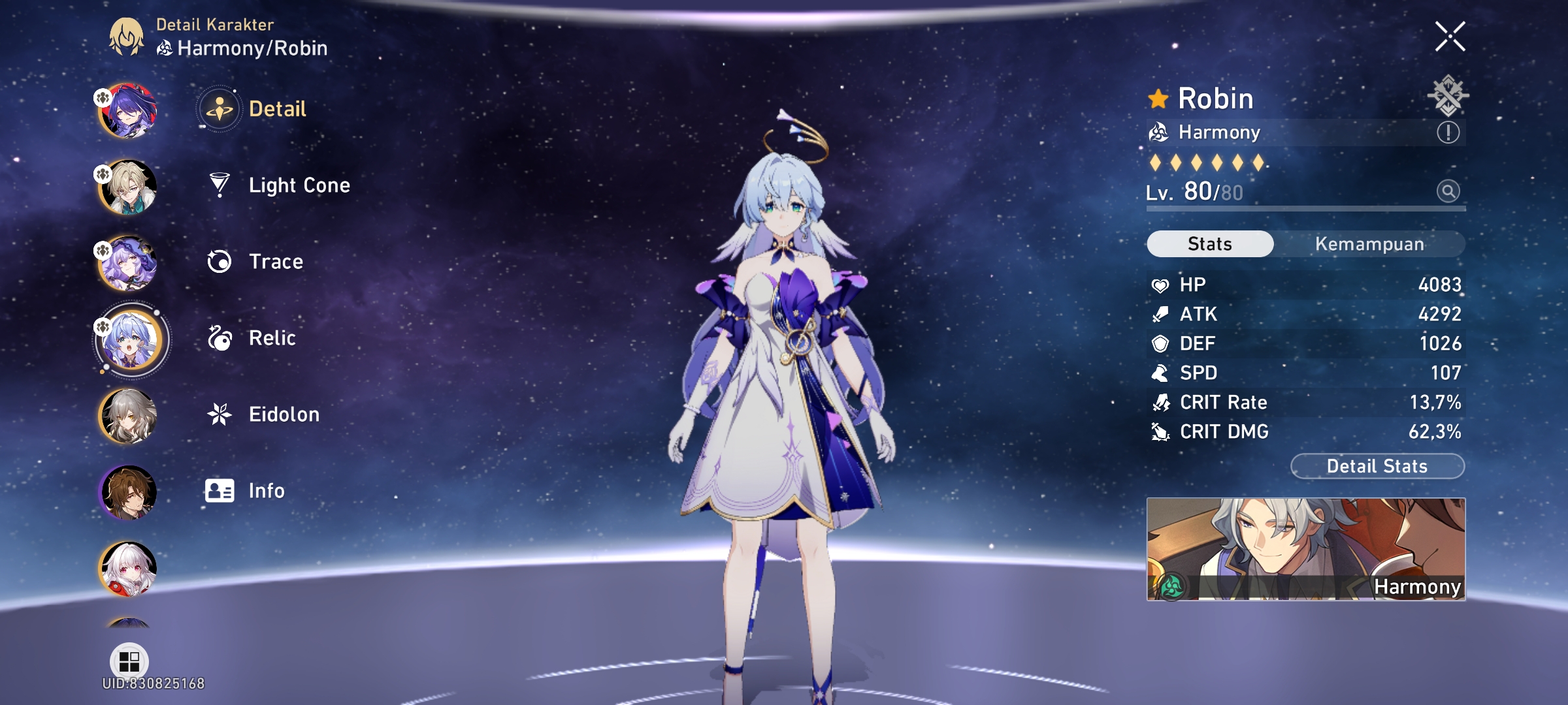 I get robin but after finished story 2.2 I get Emotional damage Honkai ...