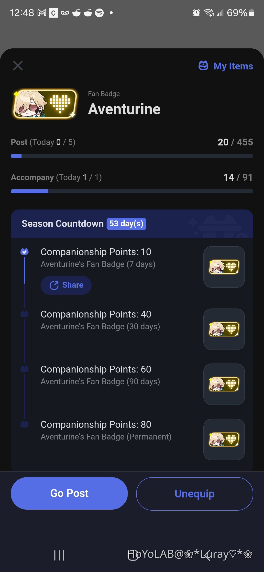 Fanbadge Post Day4 Post1 Honkai: Star Rail | HoYoLAB