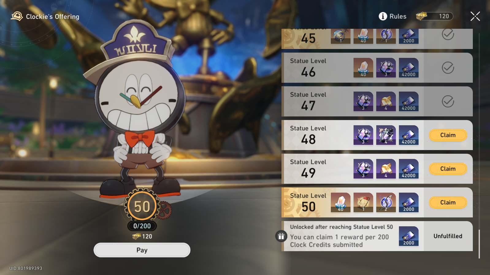 Finally Finished with Clockie Honkai: Star Rail | HoYoLAB