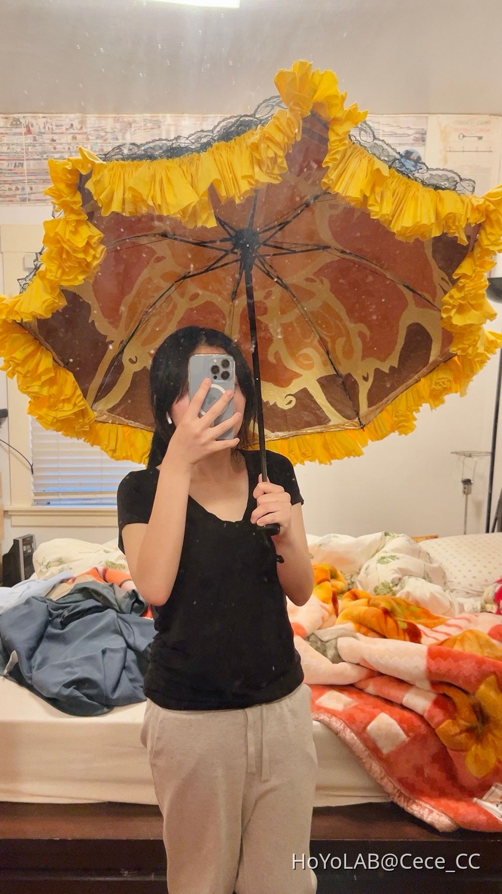 Homemade Navia’s Parasol Prop! Genshin Impact | HoYoLAB