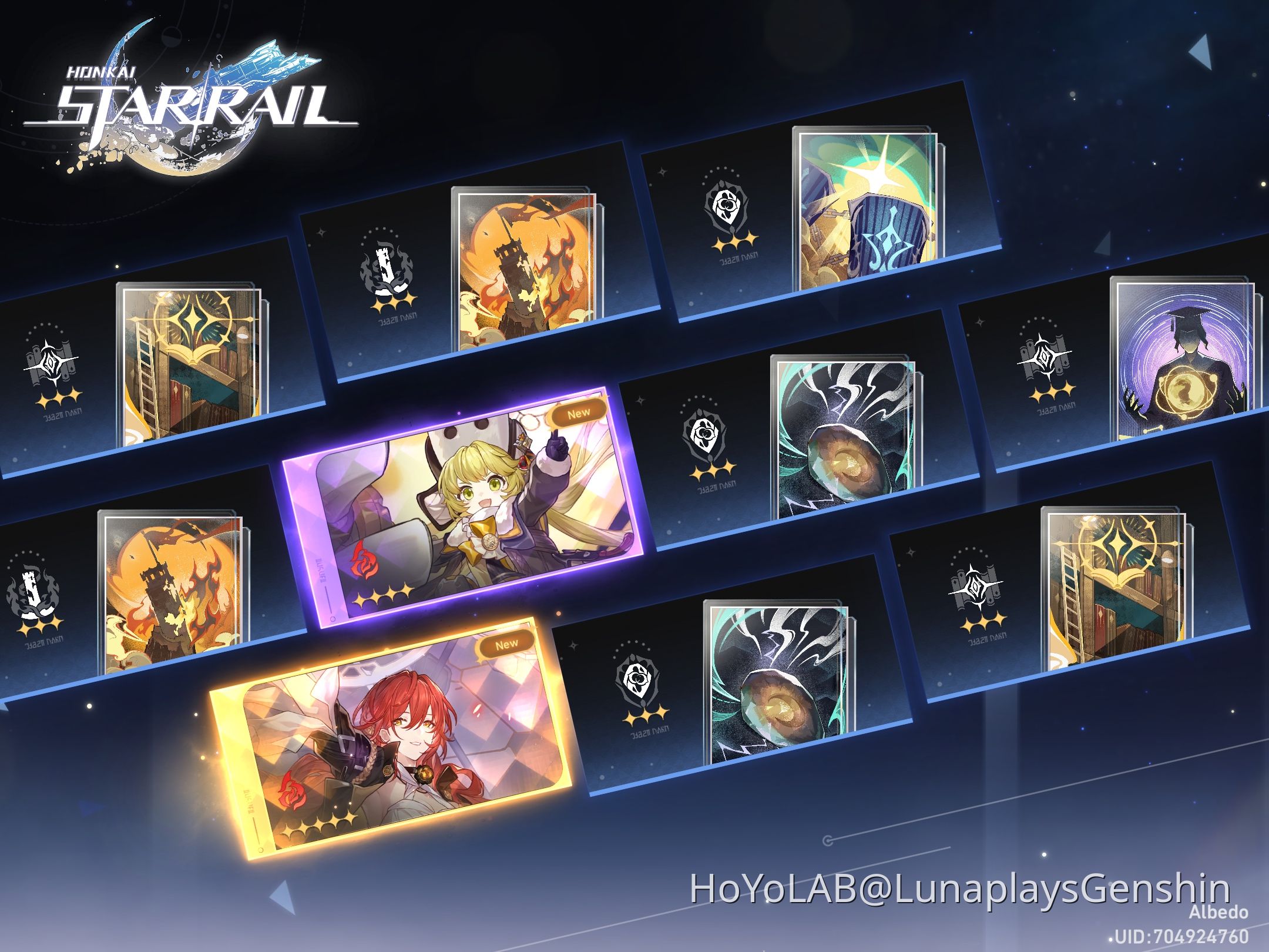 Wanted Yanqing, got himeko from the beginner warp thingy Honkai: Star ...