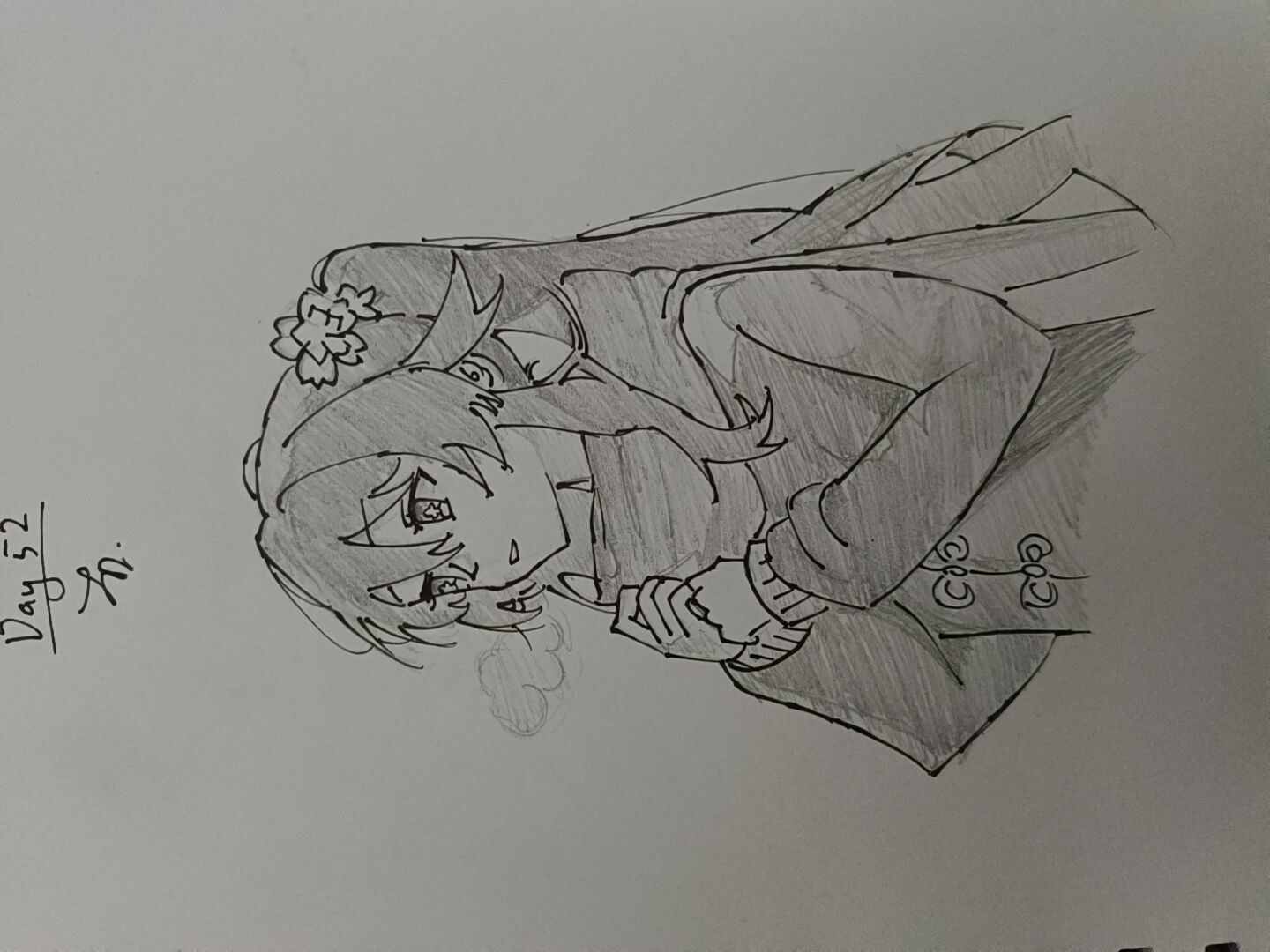 My Hutao drawings #32 Genshin Impact | HoYoLAB