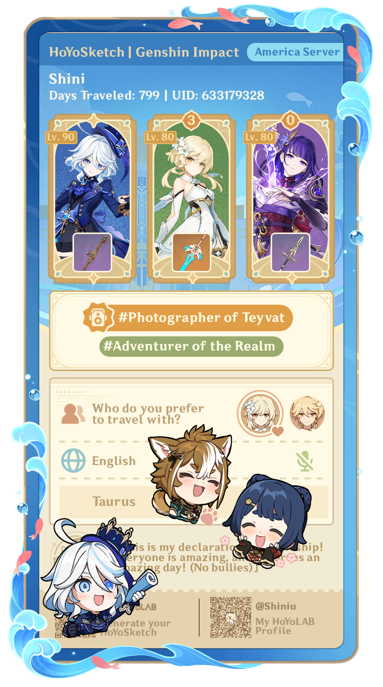 Tada! Genshin Impact | HoYoLAB