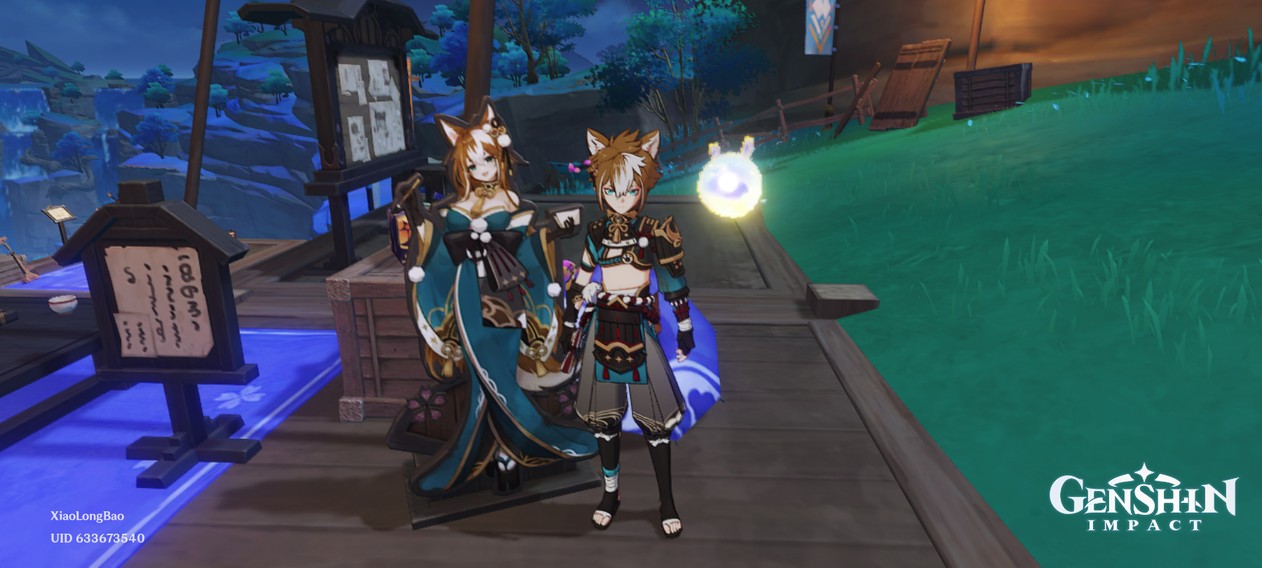 Gorou and Ms. Hina Genshin Impact | HoYoLAB