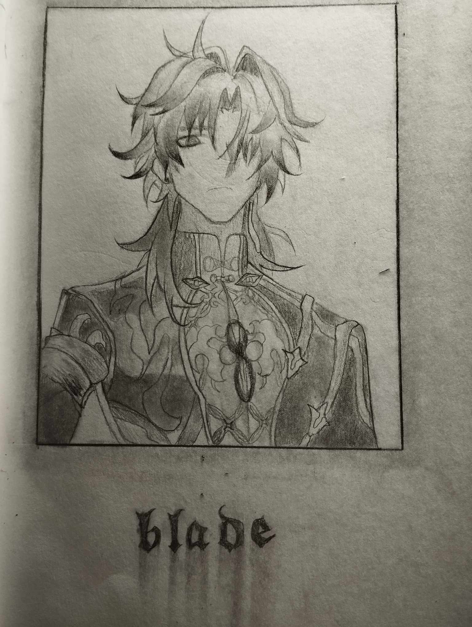 Here's a drawing of the beloved Blade Honkai: Star Rail | HoYoLAB