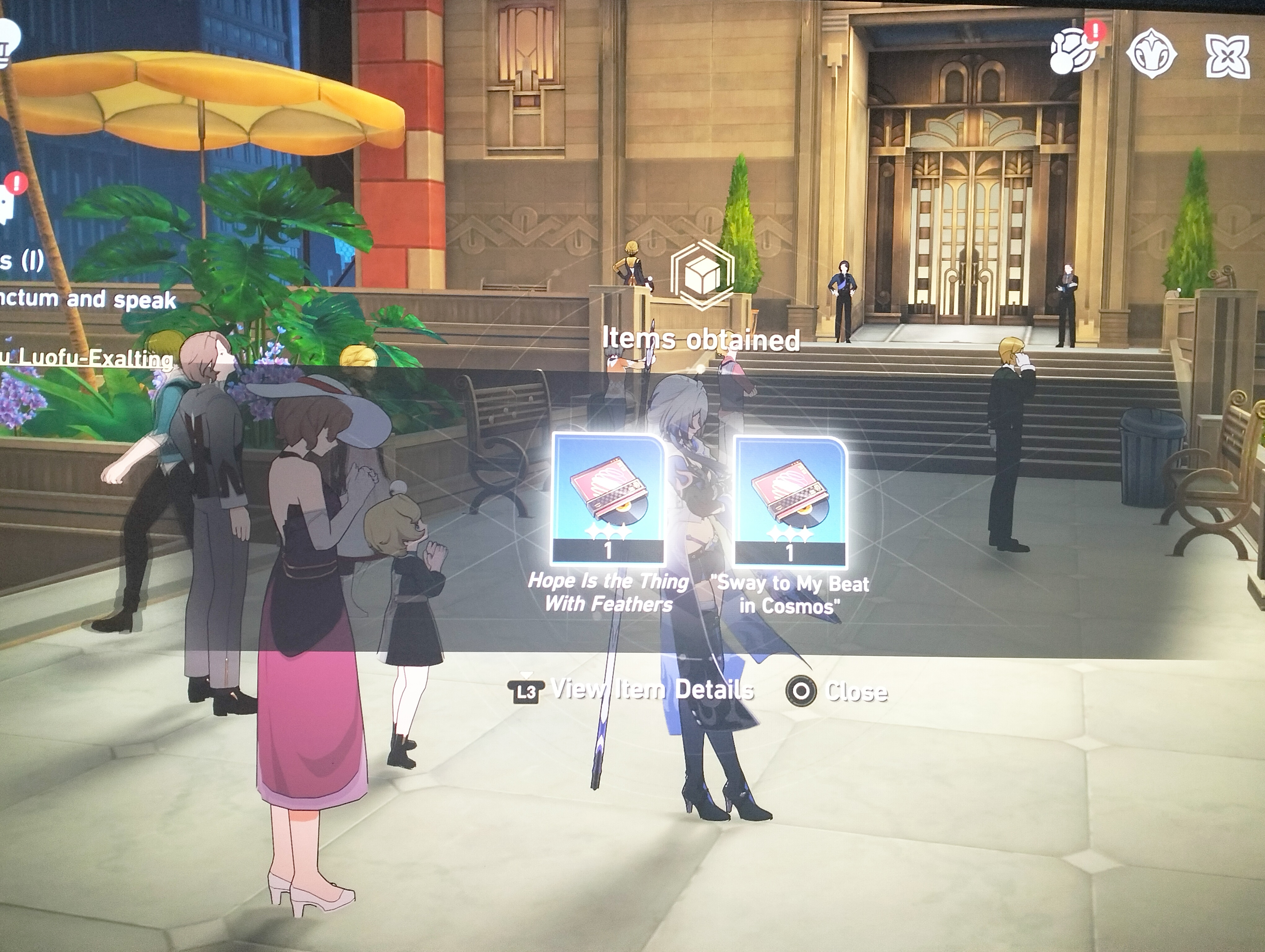 Want to hear robin songs while in parlor? Here the location Honkai ...