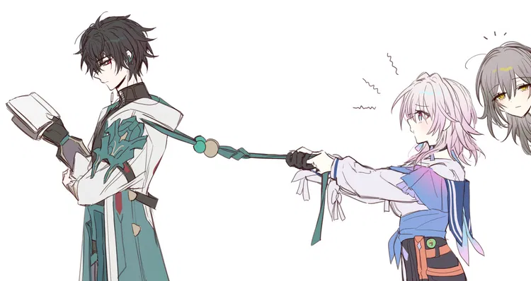 dan heng, march 7th and stelle- Honkai: Star Rail | HoYoLAB