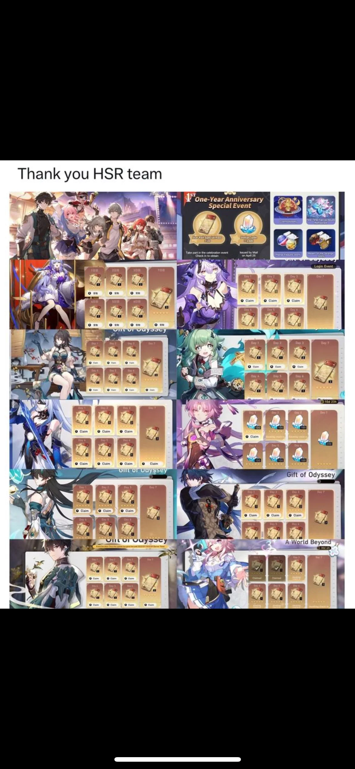 Thank you hsr (Genshin could never) Honkai: Star Rail | HoYoLAB
