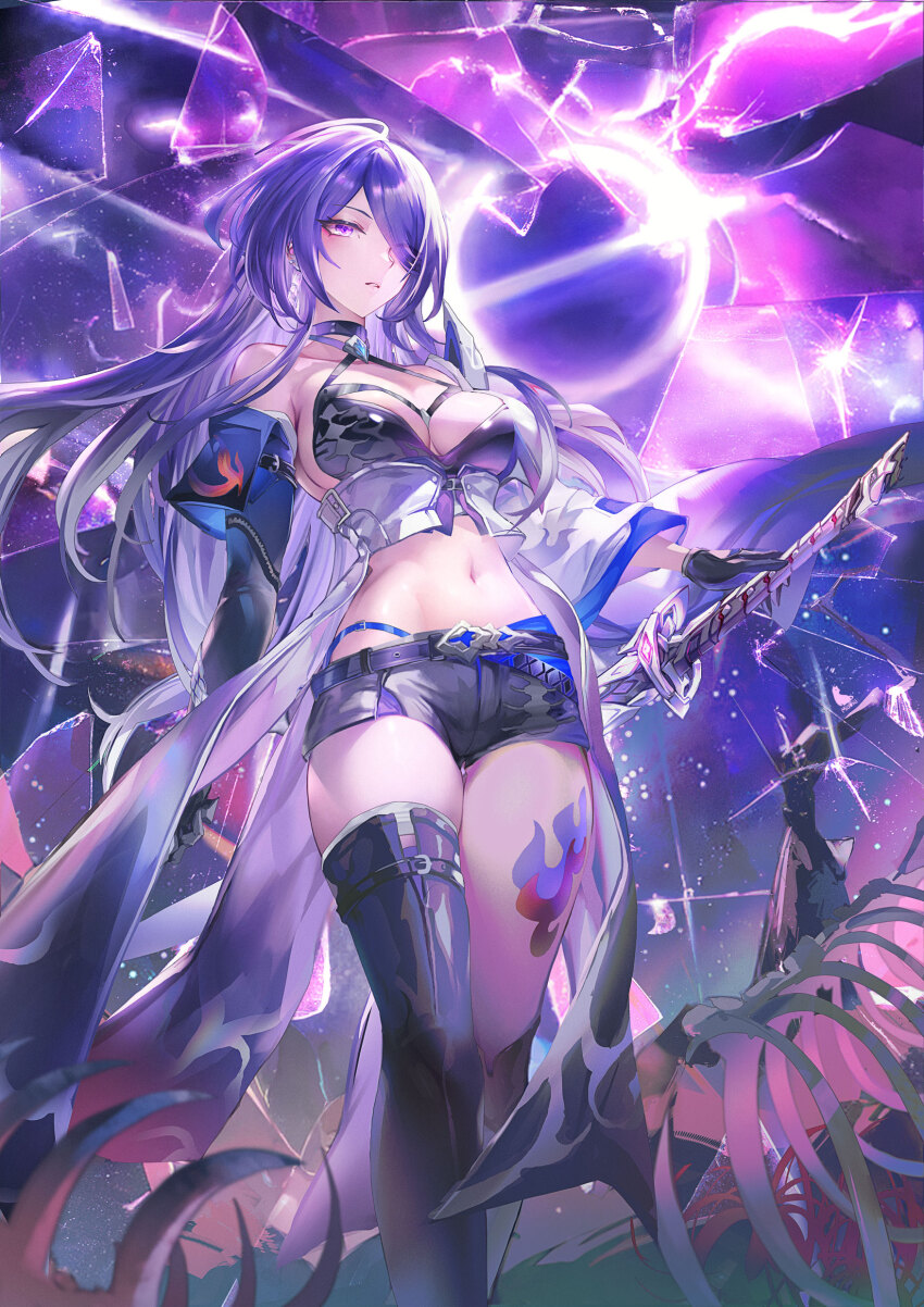 Day 3 of Daily Acheron art for badge Honkai: Star Rail | HoYoLAB