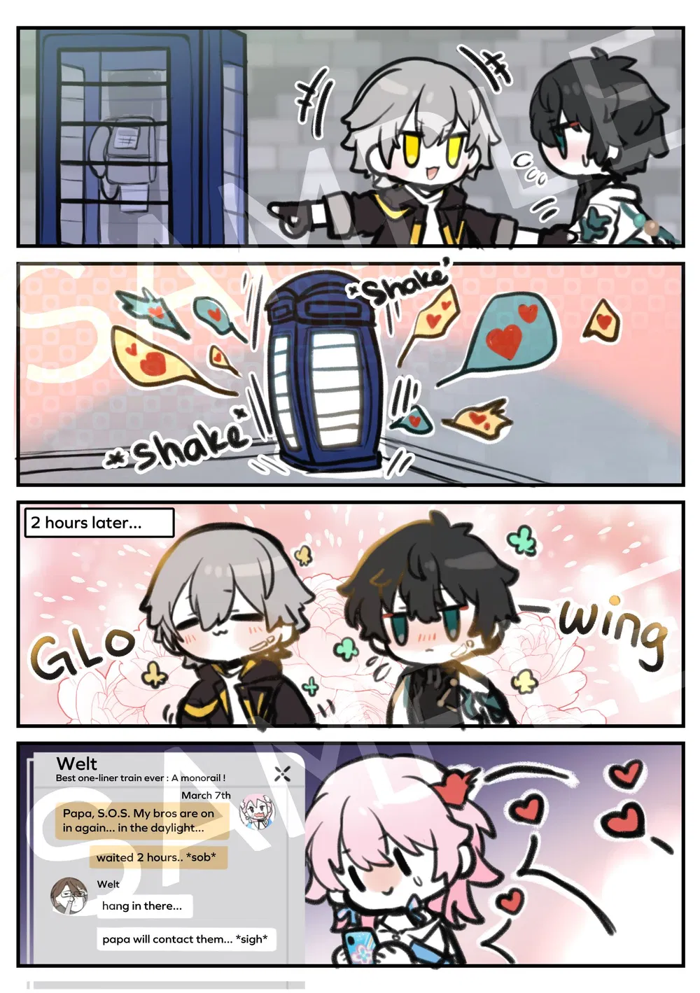 random comic strips Genshin Impact | HoYoLAB