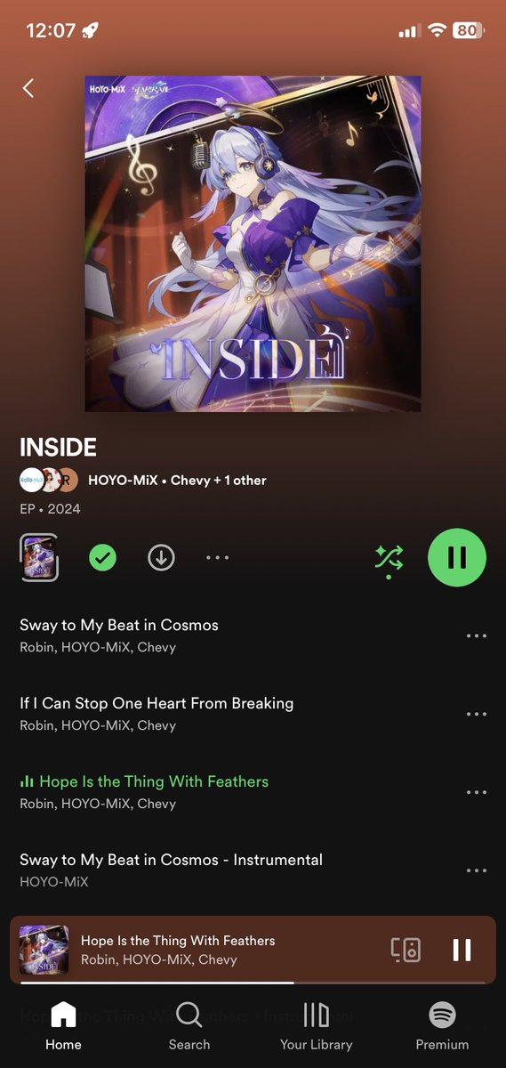 robin’s album “INSIDE” is here and idek what to say 😭 Honkai: Star Rail ...